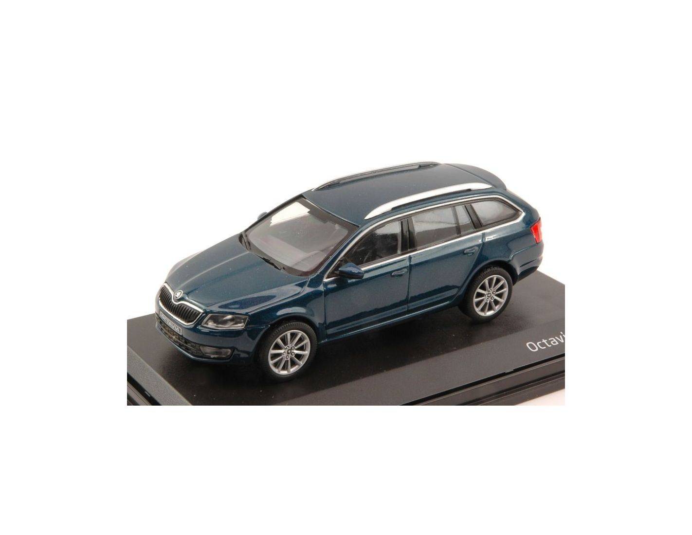 Abrex AB027KJ SKODA OCTAVIA III COMBI 2013 LAVA BLUE METALLIC 1:43 ...
