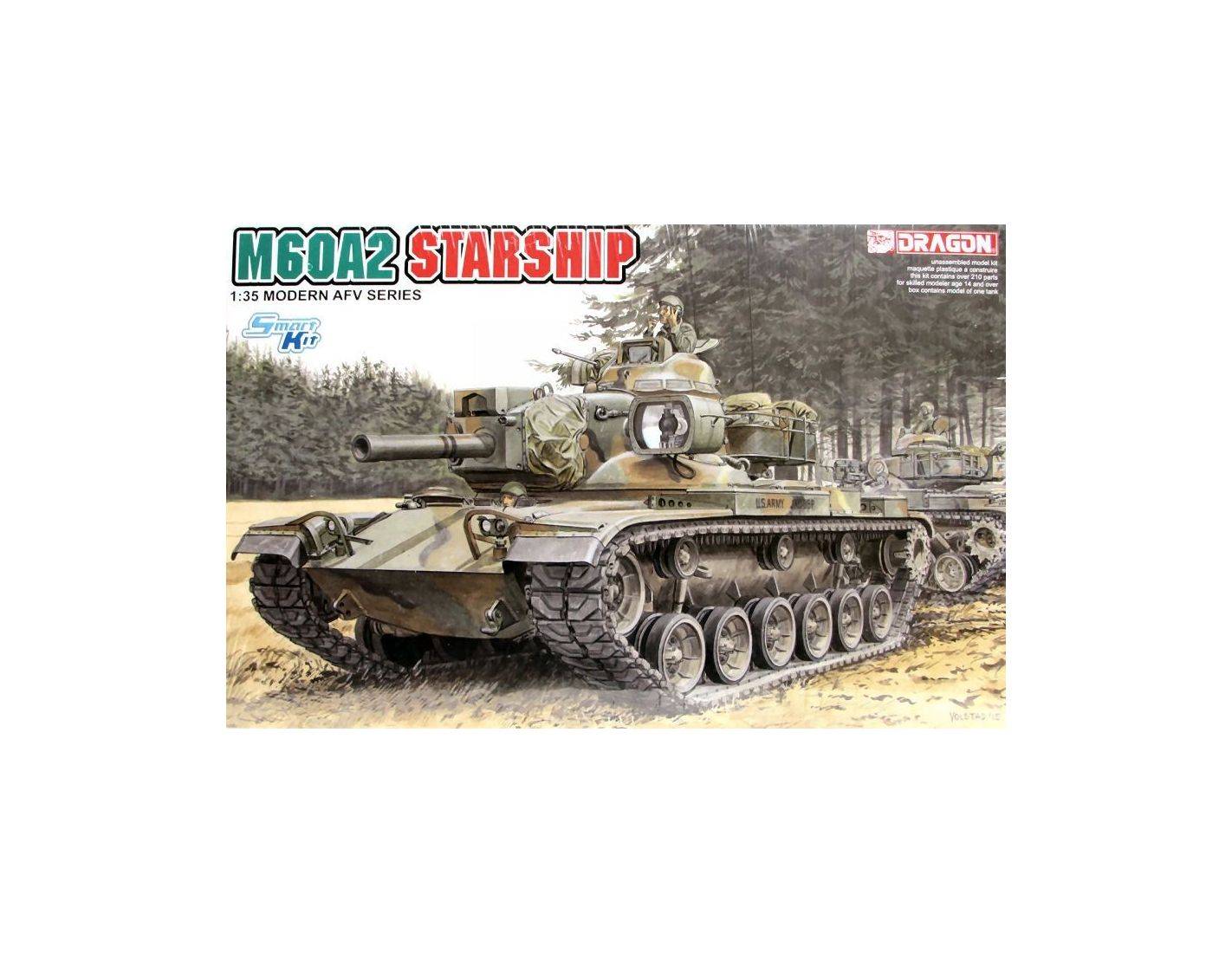 Dragon D3562 M60A2 STARSHIP KIT 1:35 Modellino