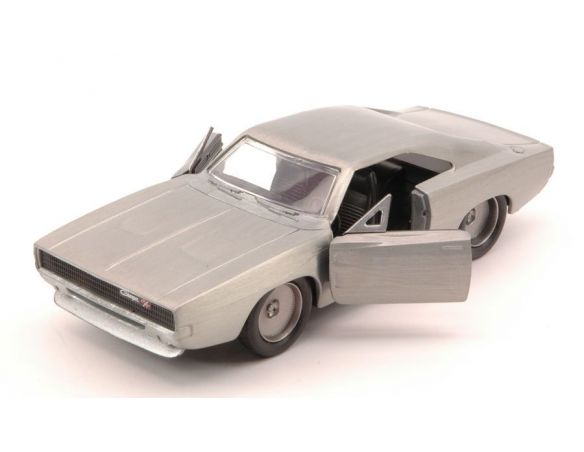 Jada Jada97350 Dodge Charger R T Fast And Furious Satin Bare Metal 1 32