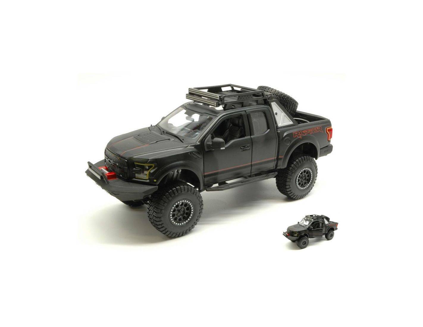 Maisto MI32521Z FORD F-150 RAPTOR 2017 BLACK 1:24 Modellino