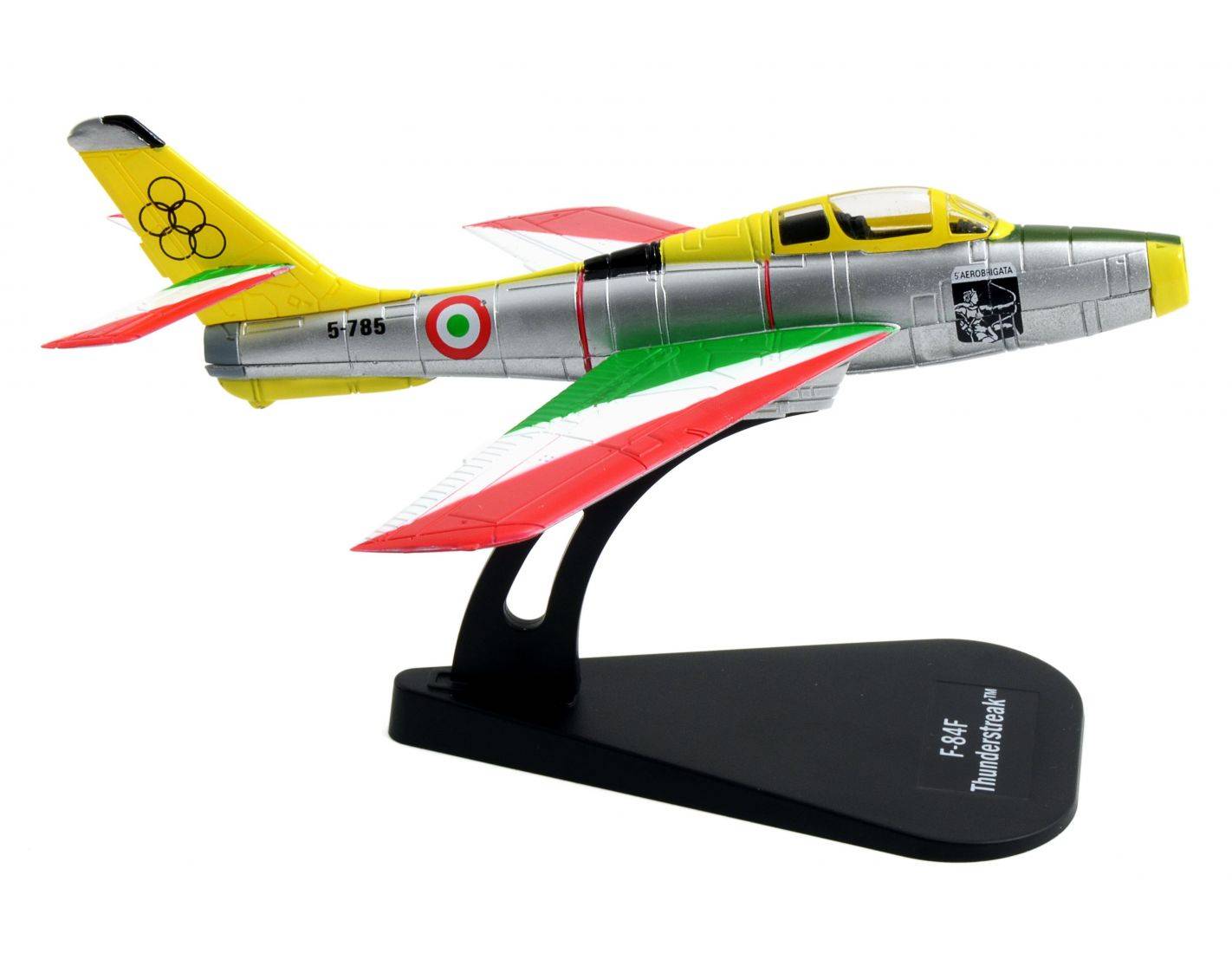 Italeri IT48121 F-84F THUNDERSTREAK GETTI TONANTI DIE CAST 1:100 Modellino