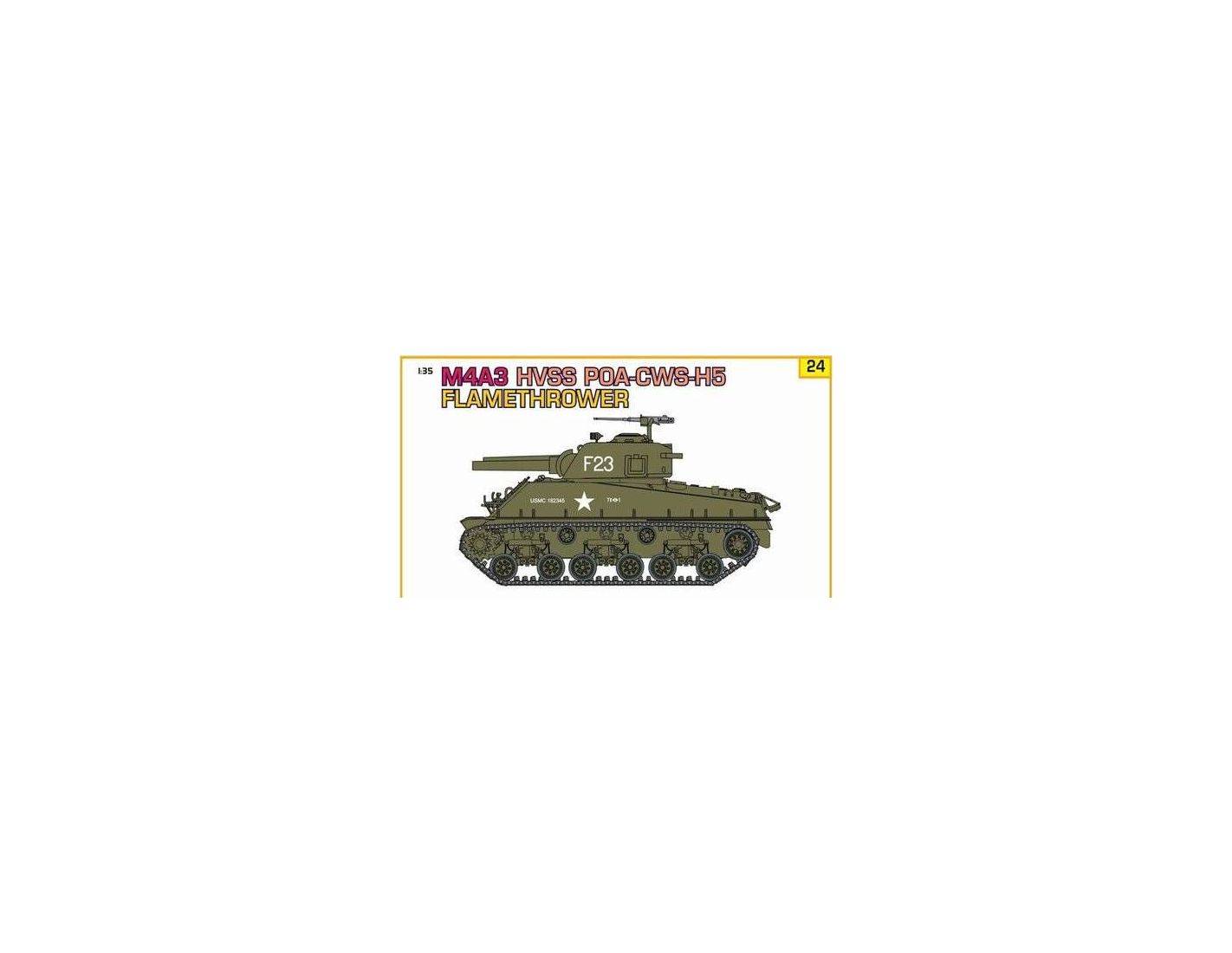 Dragon 9124 FLAMETHROWER Model 1:35 Kit Militari