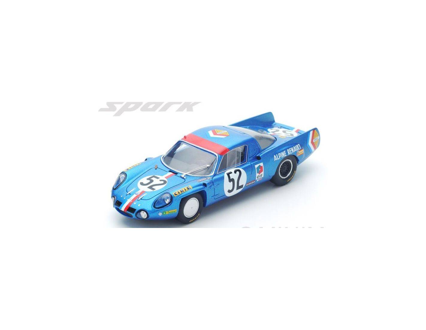 Spark Model S4373 ALPINE A210 N.52 10th LM 1968 J.L.THERIER-B.TRAMONT 1 ...