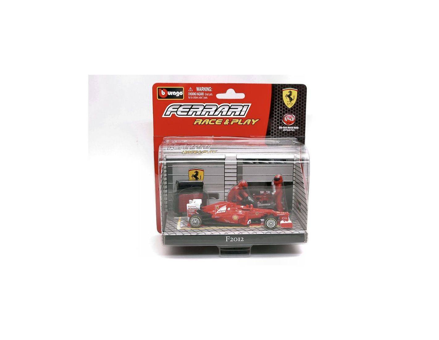 Bburago BU31100F2012 FERRARI F2012 N.5 F.ALONSO IN BLISTER CON ...