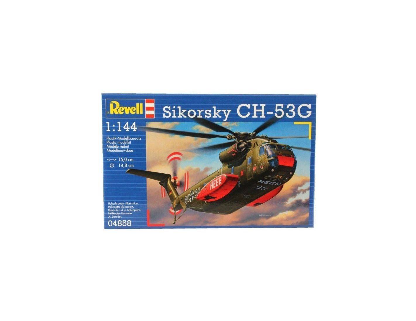 REVELL 04858 SIKORSKY CH-53G 1:144 KIT Modellino