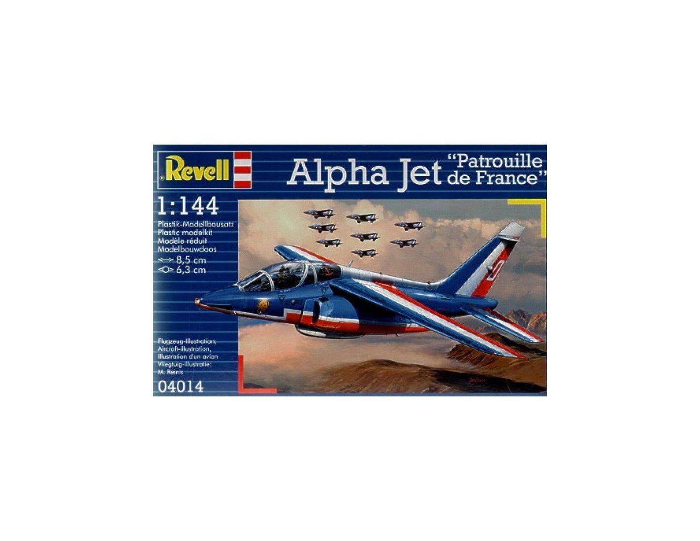 REVELL 04014 ALPHA JET PATROUILLE DE FRANCE 1:144 KIT Modellino