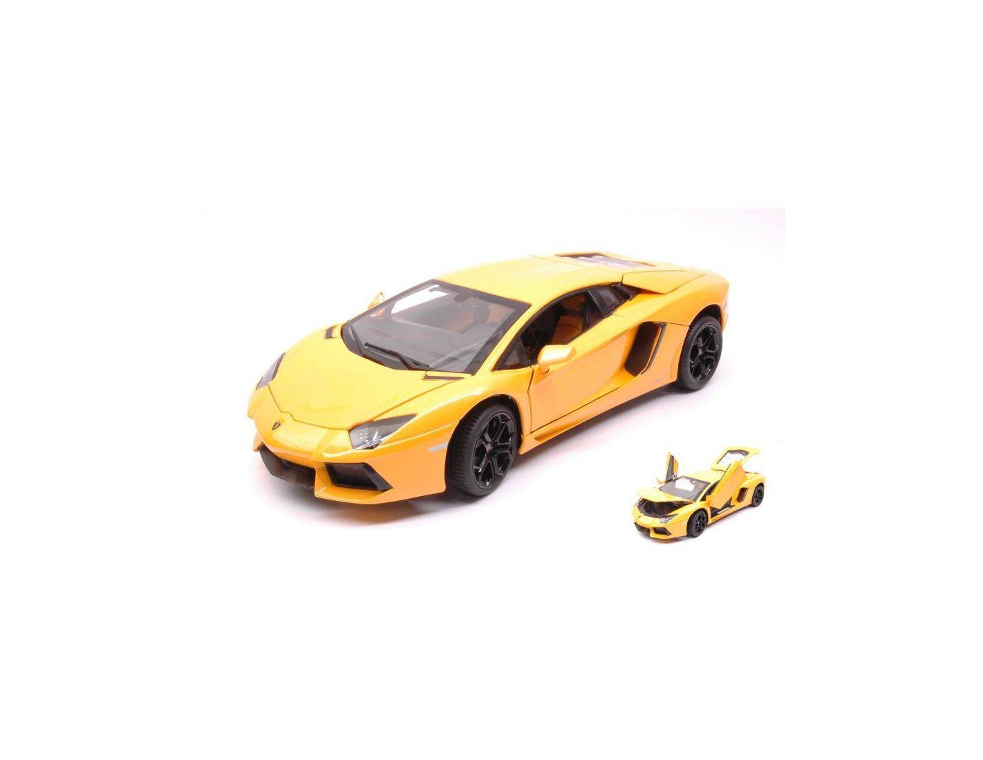 RASTAR RAT61300Y LAMBORGHINI AVENTADOR LP700-4 YELLOW 1:18 Modellino