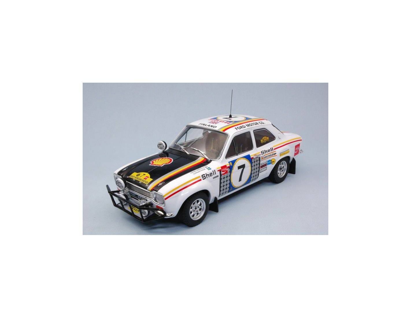 Triple 9 T9-1800132 FORD ESCORT RS1600 N.7 WINNER SAFARI RALLY 1972 H ...