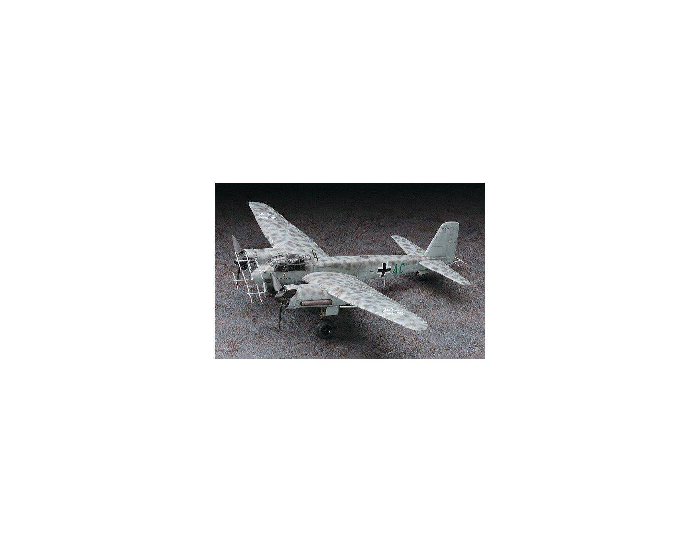 HASEGAWA 01562 JUNKERS JU88G-6 NACHTJAGER 1:72 KIT Modellino