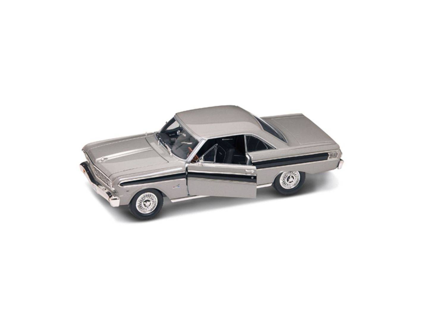 LUCKY DIE CAST LDC92708S FORD FALCON 1964 SILVER 1:18 Modellino
