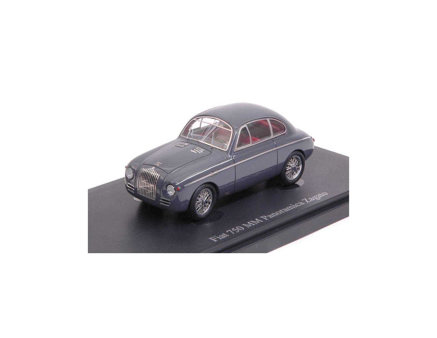 Autocult ATC03014 FIAT 750 PANORAMICA ZAGATO 1949 GREY 1:43 Modellino