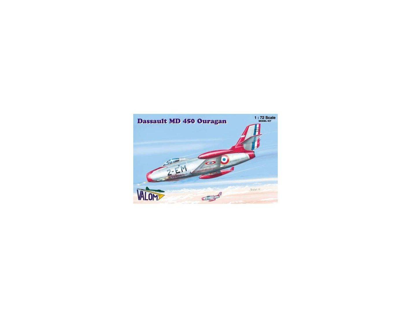 VALOM 72059 DASSAULT MD 450 OURAGAN 1:72 Kit Modellino