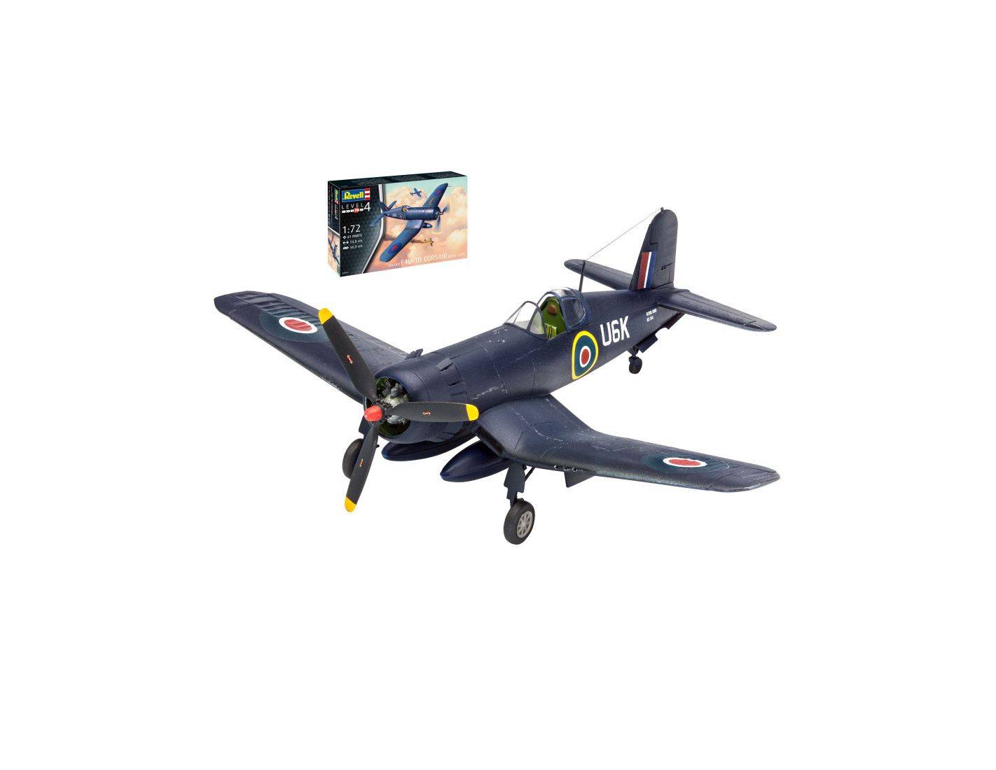 Revell RV03917 F4U-1B CORSAIR ROYAL NAVY KIT 1:72 Modellino