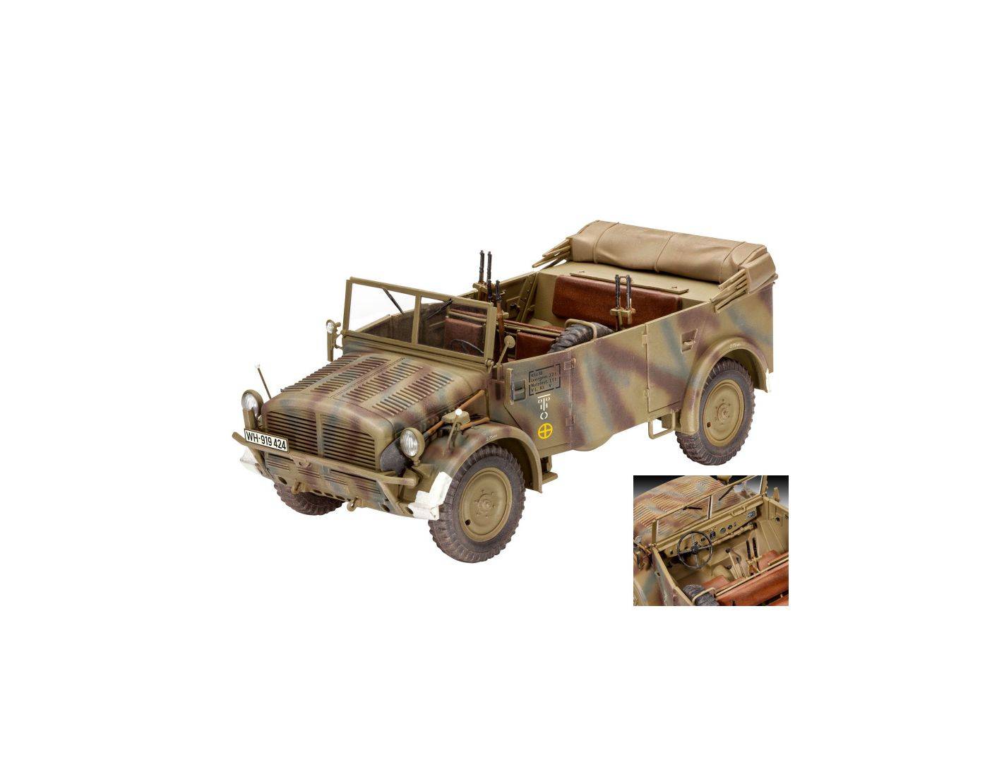 Revell RV03271 HORCH 108 TYPE 40 KIT 1:35 Modellino