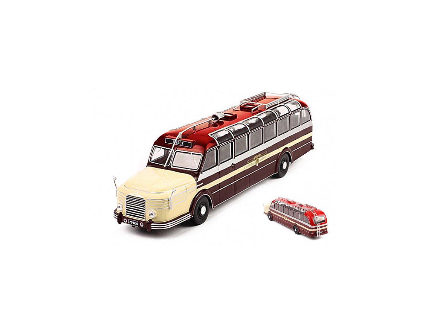 IXO MODEL BUS010 KRUPP TITAN 080 1951 BLACK/RED 1:43 Modellino