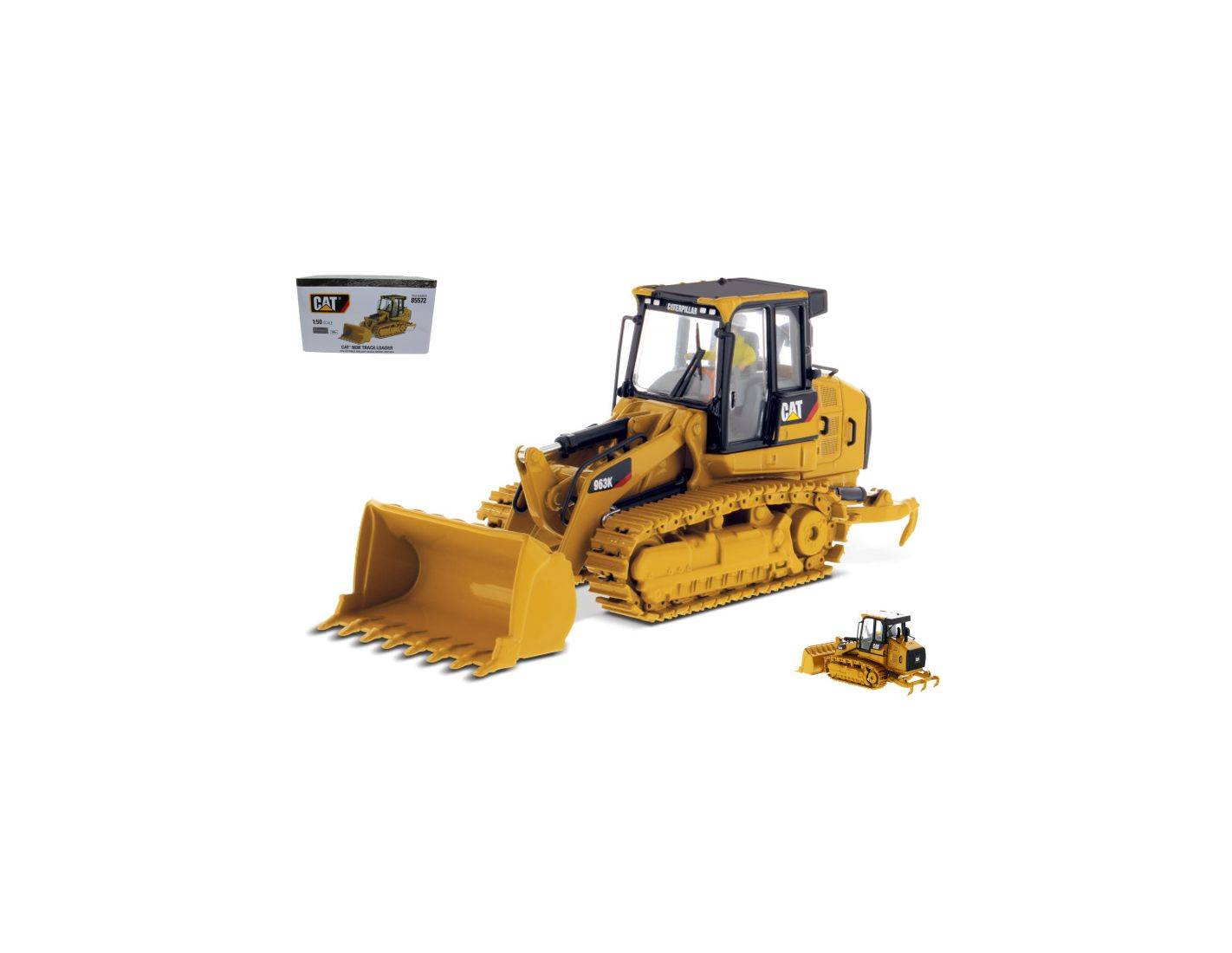 Diecast Master DM85572 CAT 963 TRACK LOADER 1:50 Modellino