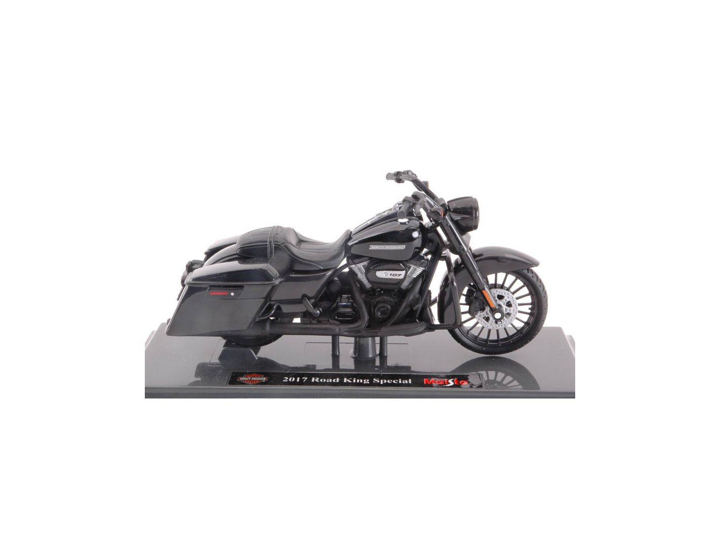 Maisto MI17082 HARLEY DAVIDSON 2017 ROAD KING SPECIAL 1:18 Modellino