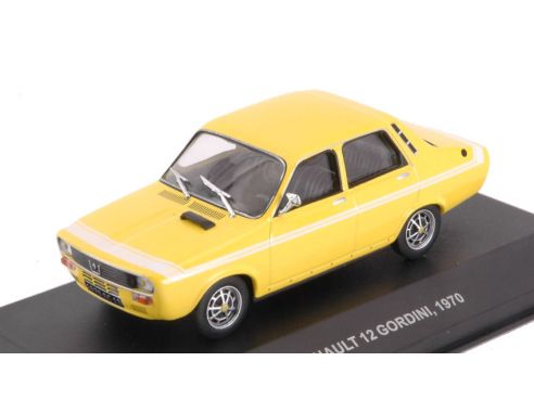 Solido SL4303300 RENAULT 12 GORDINI 1970 YELLOW 1:43 Modellino