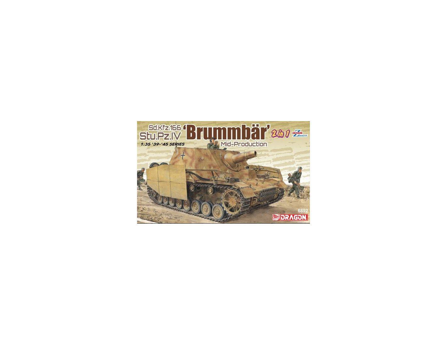 Dragon D6892 BRUMMBAR MID-PRODUCTION 2 in 1 KIT 1:35 Modellino