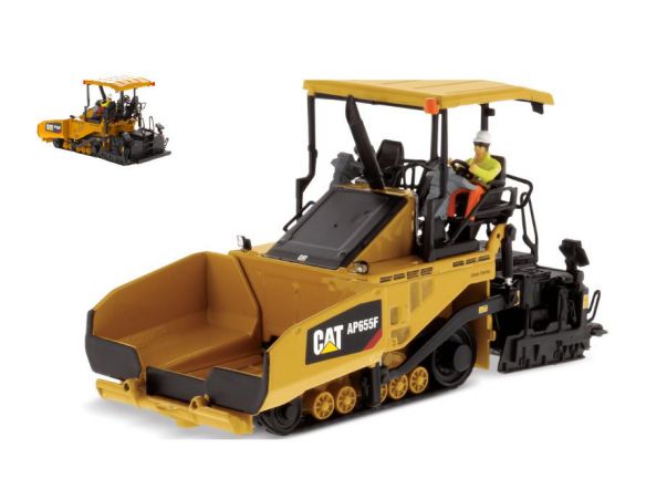 Diecast Master DM85590 CAT AP655F ASPHALT PAVER 1:50 Modellino