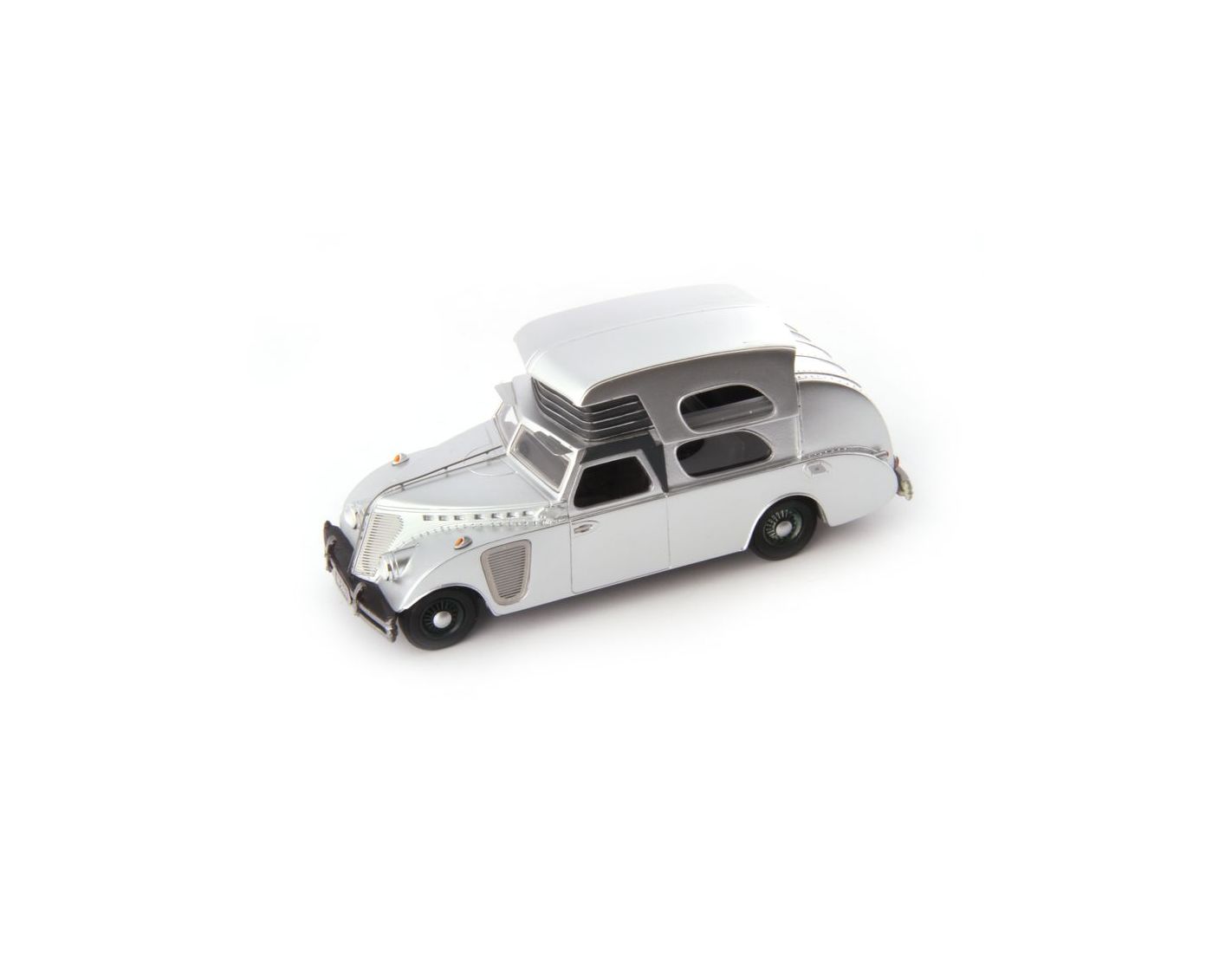 Autocult ATC09010 THOMPSON HOUSE CAR 1934 MET.SILVER 1:43 Modellino