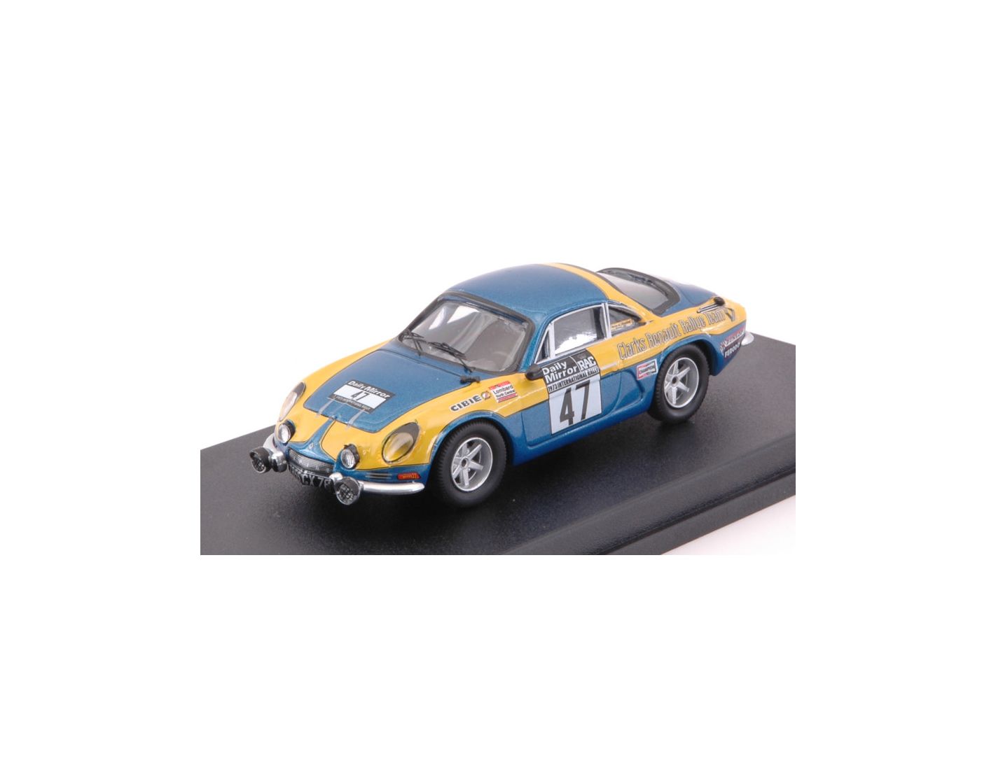 Trofeu TFRRUK20 ALPINE A110 N.47 RAC RALLY 1973 MOSS-CRELLIN 1:43 Modellino