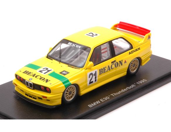 Spark Model SA186 BMW E30 N.21 THUNDERBOLT 1995 1:43 Modellino