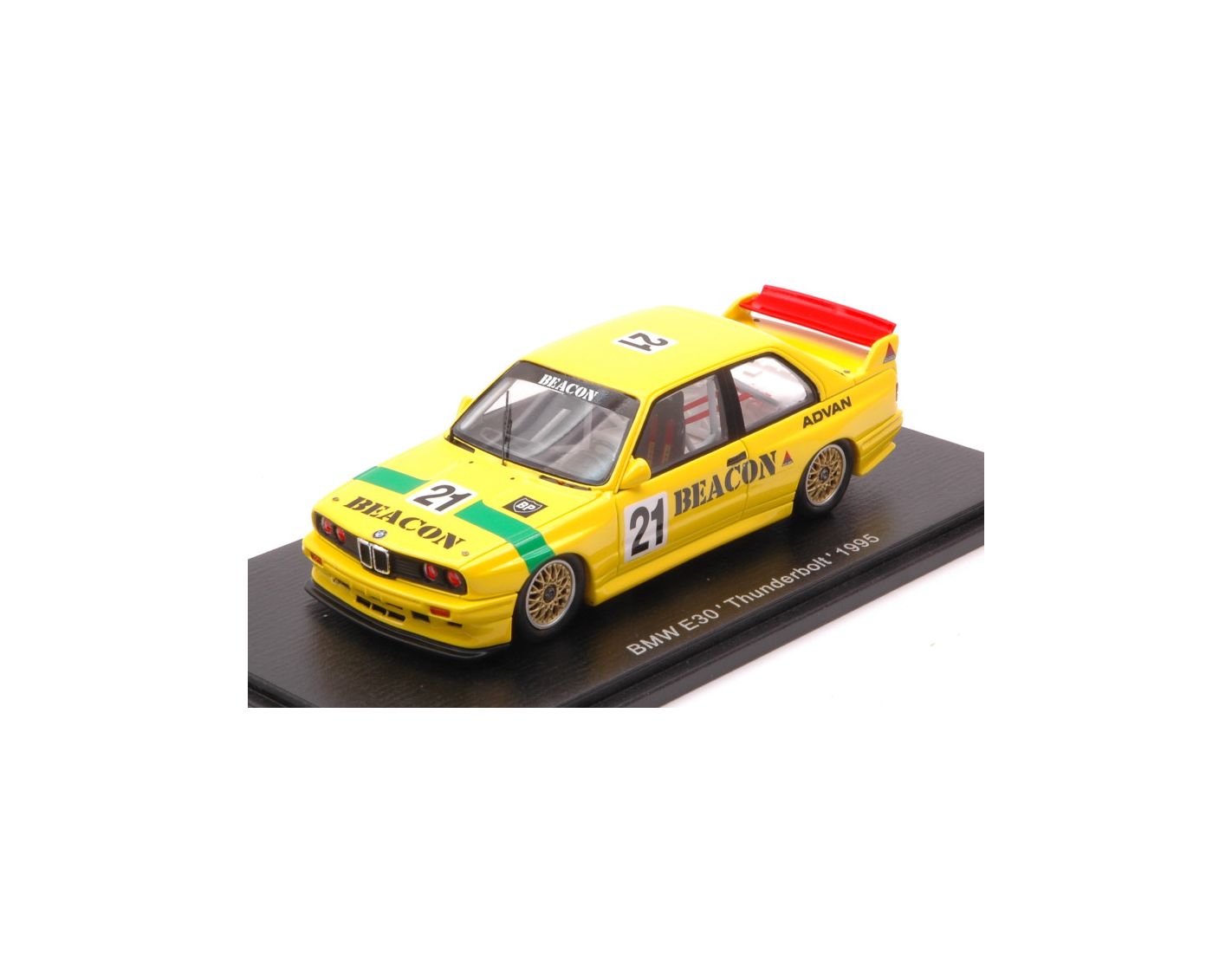 Spark Model SA186 BMW E30 N.21 THUNDERBOLT 1995 1:43 Modellino