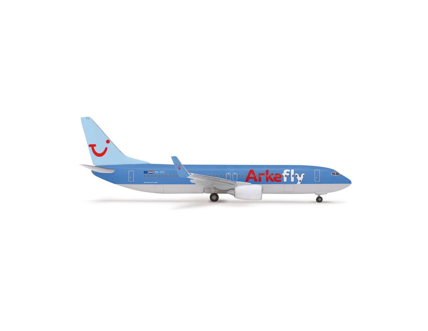 Herpa 515566 Arkefly Boeing 737-800 1:500 Aereo Modellino