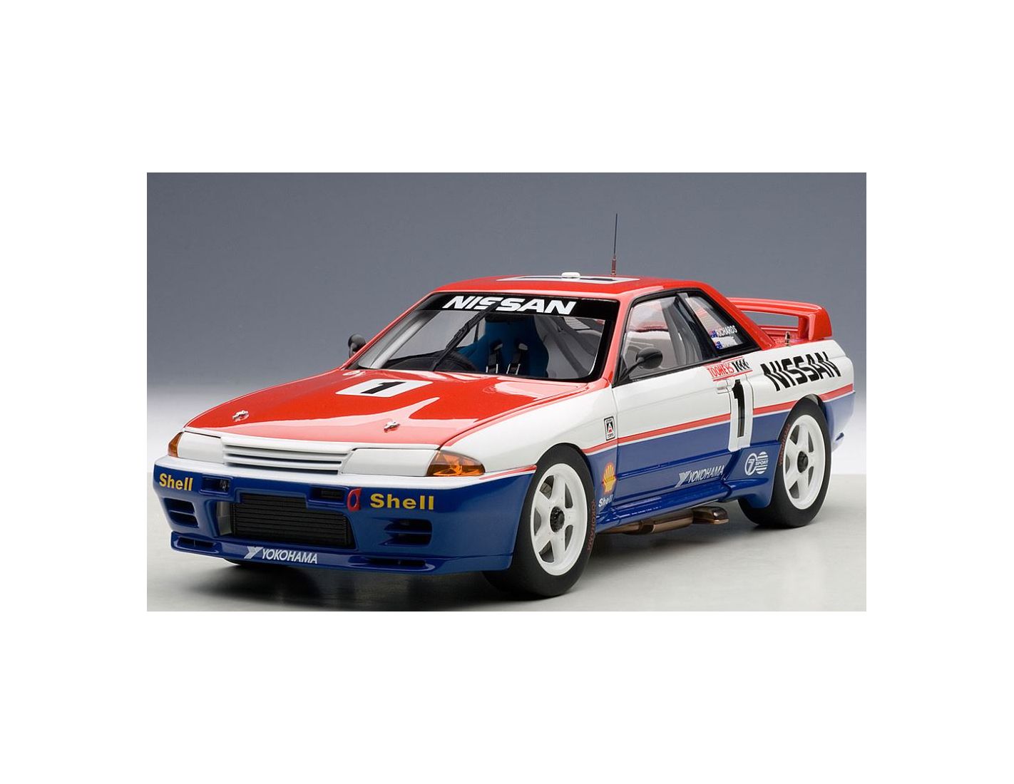 AUTOART AA89180 NISSAN SKYLINE GT-R N.1 WINNER BATHURST 1991 J.RICHARDS ...