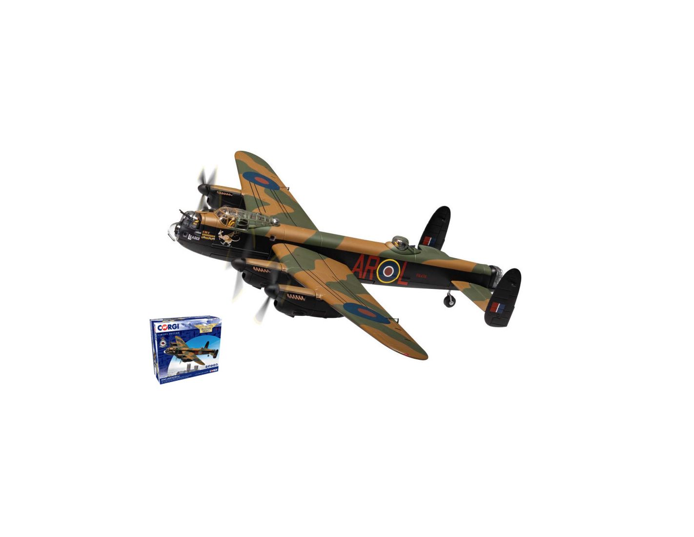CORGI AA32626 AVRO LANCASTER B-I-PA474 BATTLE OF BRITAIN 1:72 Modellino