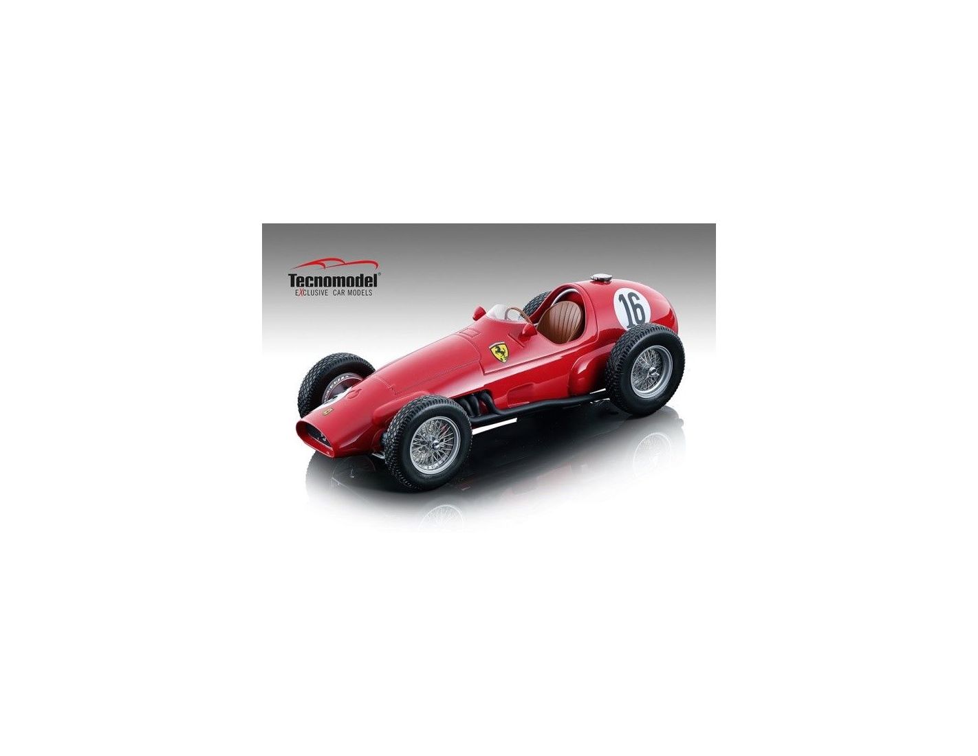 TECNOMODEL TMD18126C FERRARI 625 F1 1955 N.16 BRITISH GP DRIVER EUGENIO ...