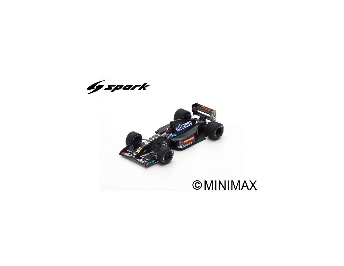 SPARK MODEL S3899 MODA JUDD S921 PERRY MCCARTHY 1992 N.35 MONACO GP 1: ...