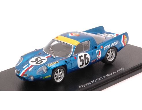 SPARK MODEL S5474 ALPINE A210 N.56 LM 1968 J-L.MARNAT-J-F.GERBAULT 1:43 Modellino