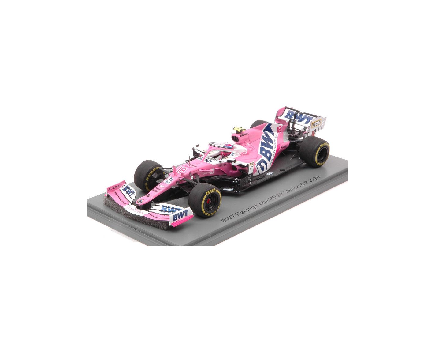 SPARK MODEL S6475 BWT RACING POINT RP20 LANCE STROLL 2020 N.18 7th ...