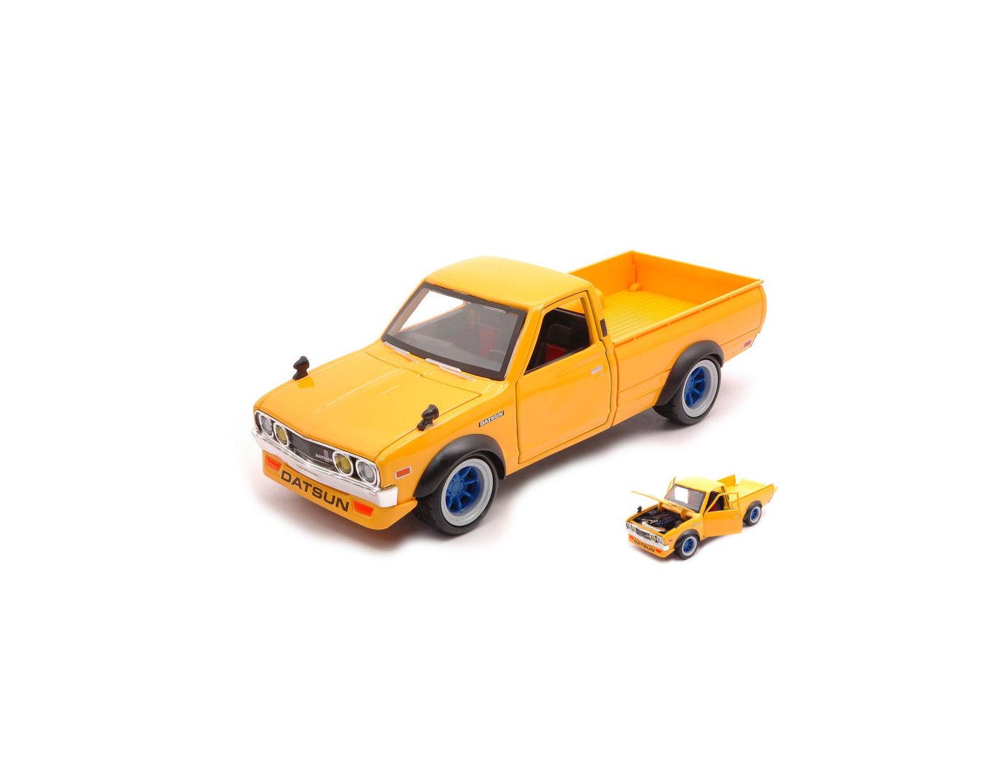MAISTO MI32528 DATSUN 620 PICK UP 1973 YELLOW 1:24 Modellino
