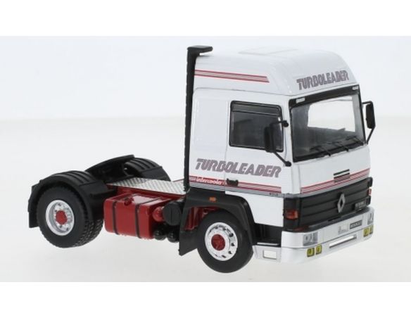 IXO MODEL TR089 RENAULT R370 TURBOLEADER 1987 WHITE 1:43 Modellino