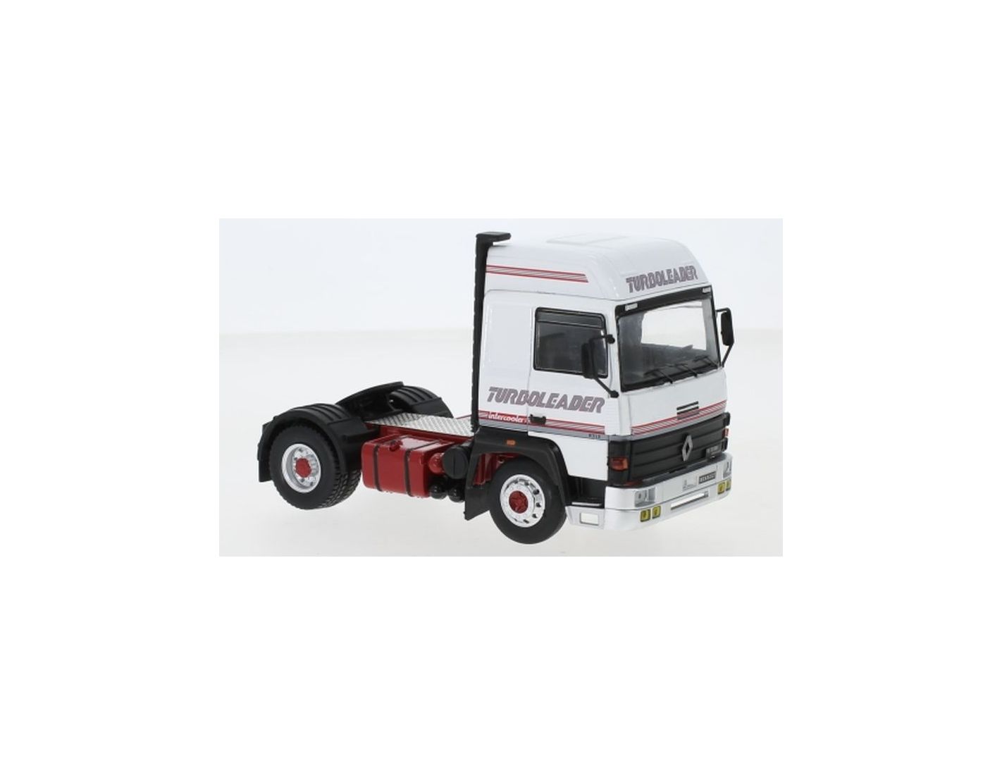 IXO MODEL TR089 RENAULT R370 TURBOLEADER 1987 WHITE 1:43 Modellino