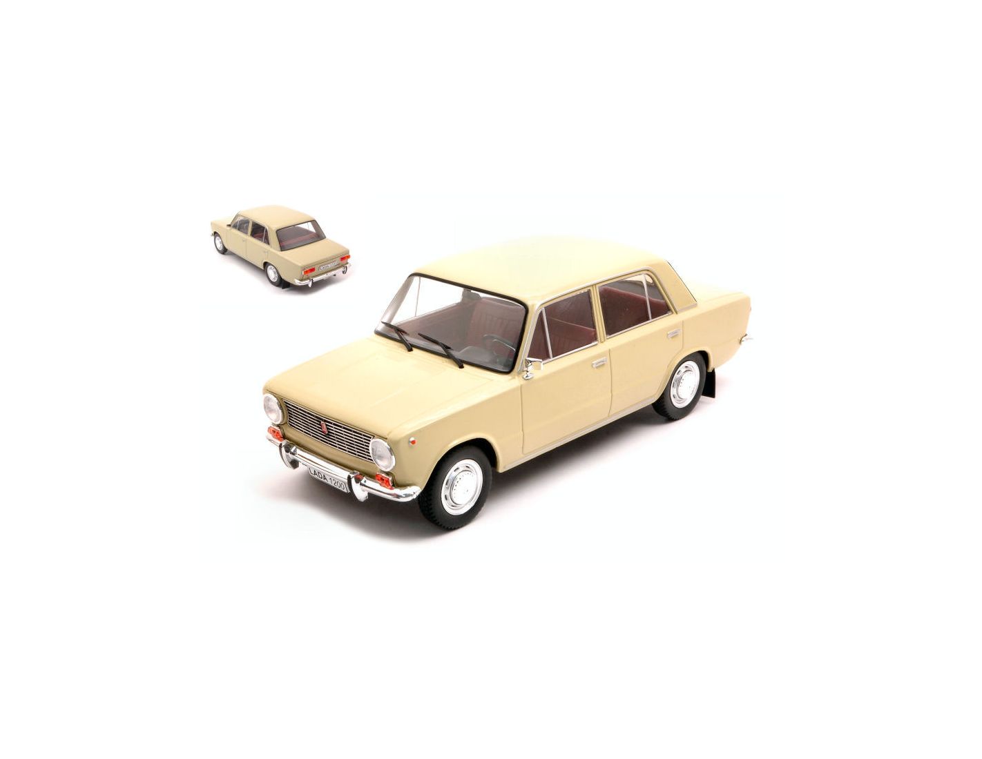 WHITEBOX WB124061 LADA 1200 YELLOW 1:24 Modellino