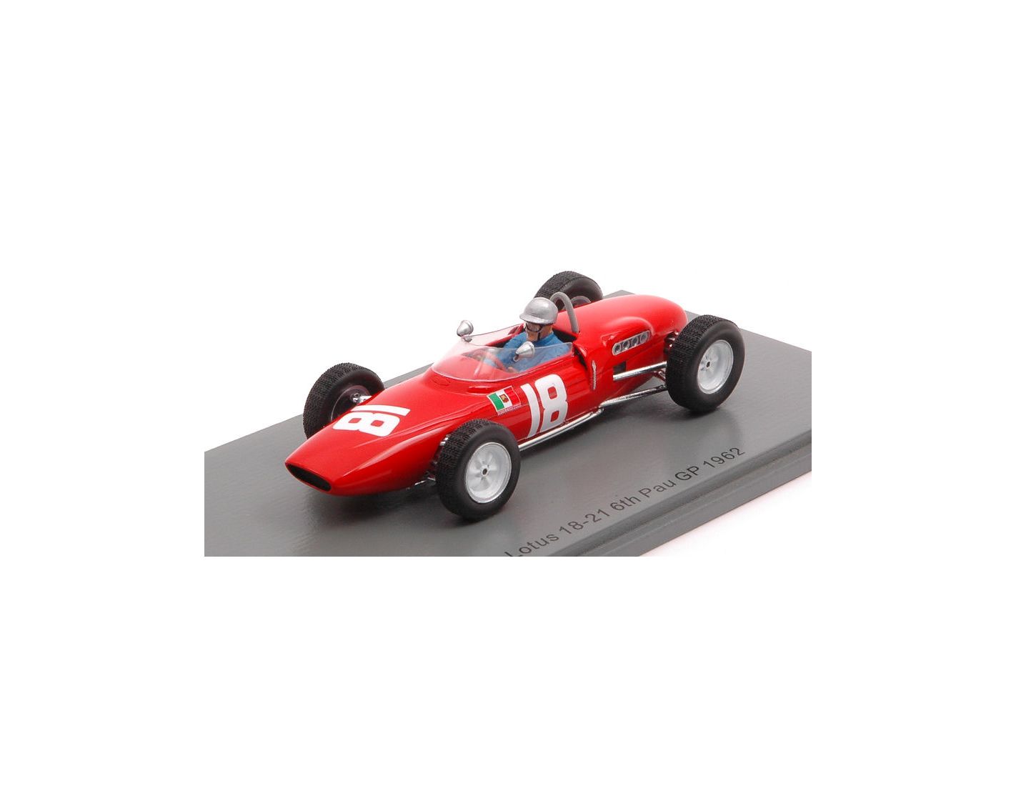 SPARK MODEL S7452 LOTUS 18-21 NINO VACCARELLA 1962 N.18 PAU GP 1:43 ...