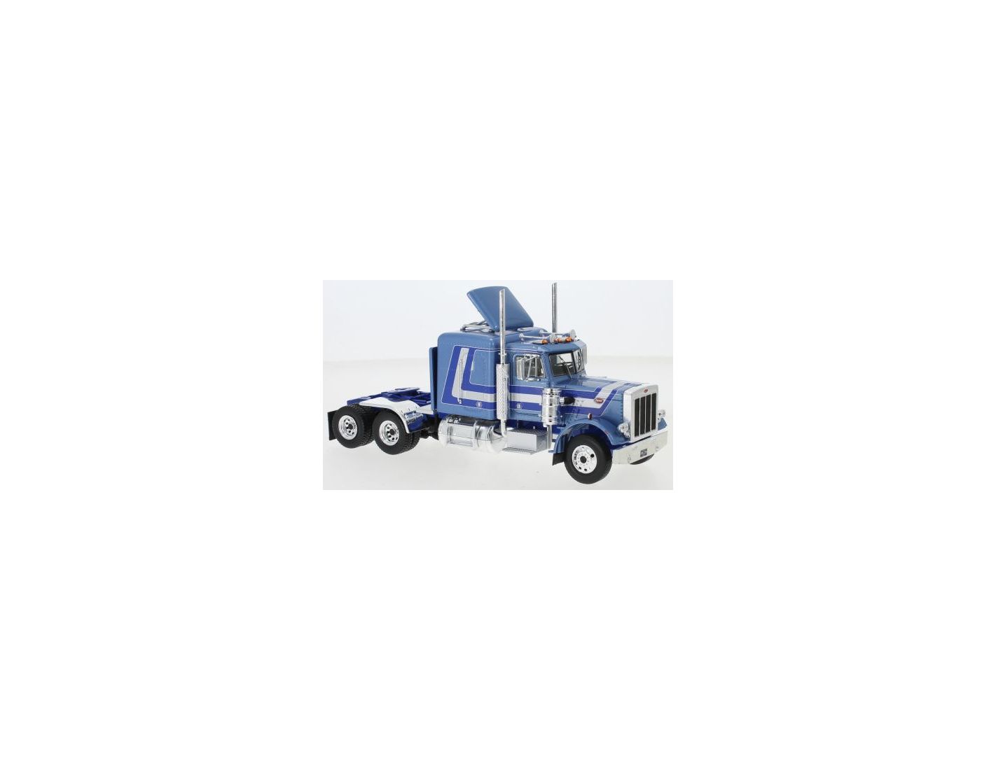 IXO MODEL TR105 PETERBILT 359 BLUE 1973 1:43 Modellino