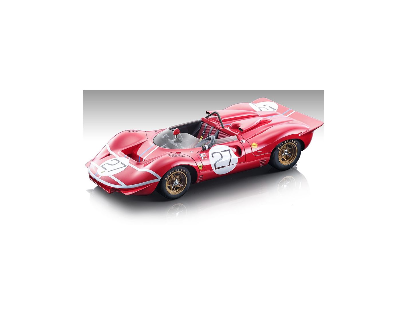 TECNOMODEL TMD18251B FERRARI 350 P4 CAN AM N.27 LAGUNA SECA 1967 G ...