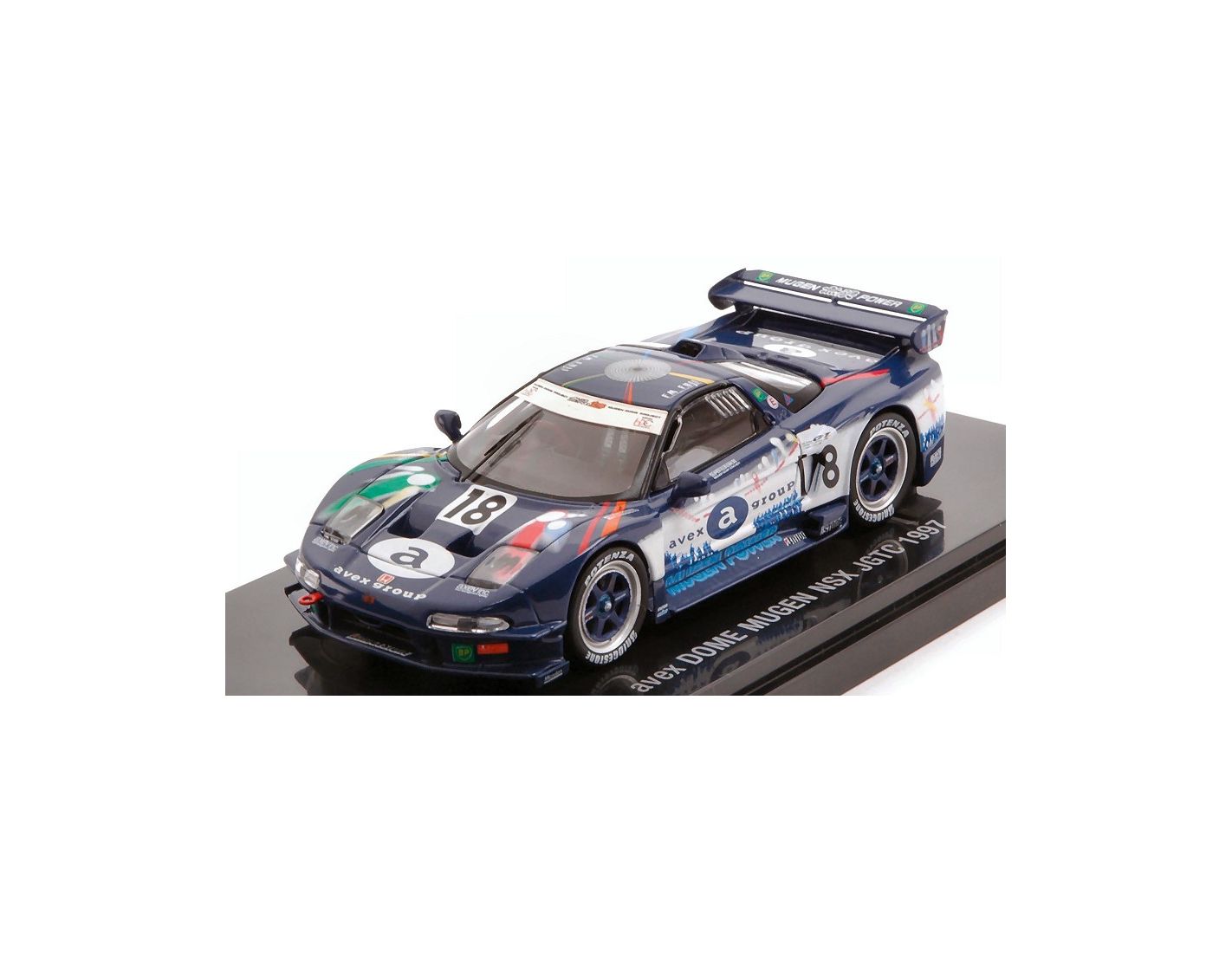 EBBRO EB44219 AVEX DOME MUGEN NSX N.18 JGTC 1997 T.KUROSAWA-K.YAMAMOTO ...