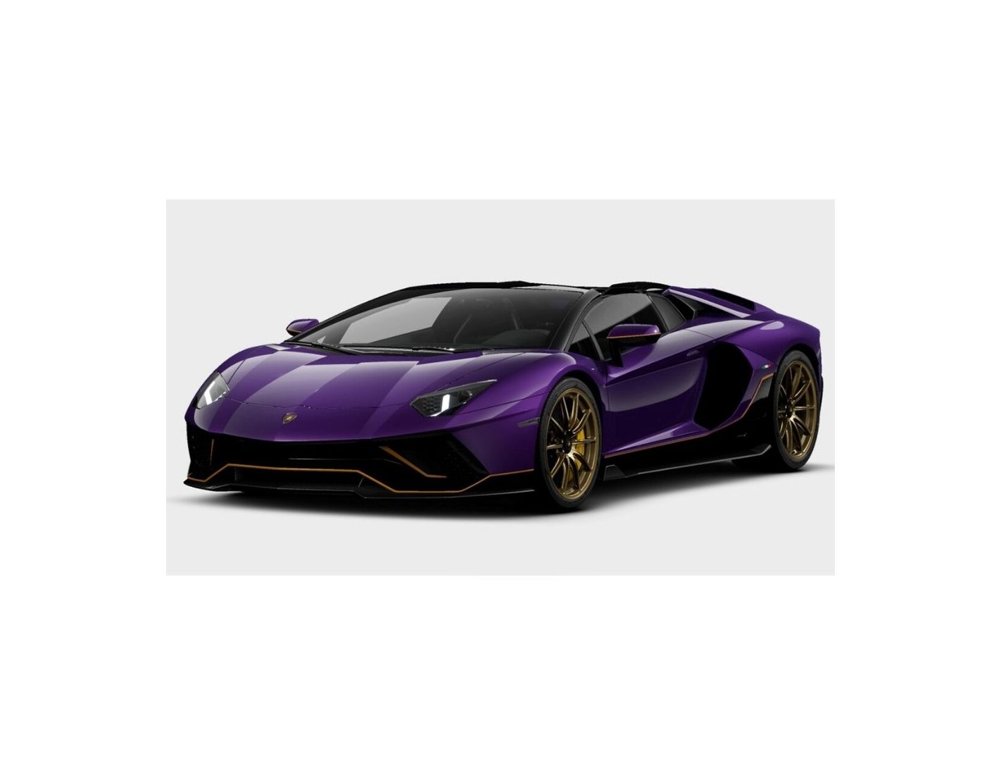 LOOKSMART LS532B LAMBORGHINI AVENTADOR ULTIMAE ROADSTER VIOLA PASIFAE 1 ...