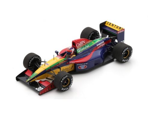 SPARK MODEL S6967 VENTURI LARROUSSE LC92 UKYO KATAYAMA 1992 N.30 SOUTH AFRICAN GP 1:43 Modellino
