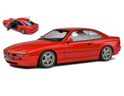 SOLIDO SL1807001 BMW 850 (E31) CSI 1990 BRILLIANT RED 1:18 Modellino