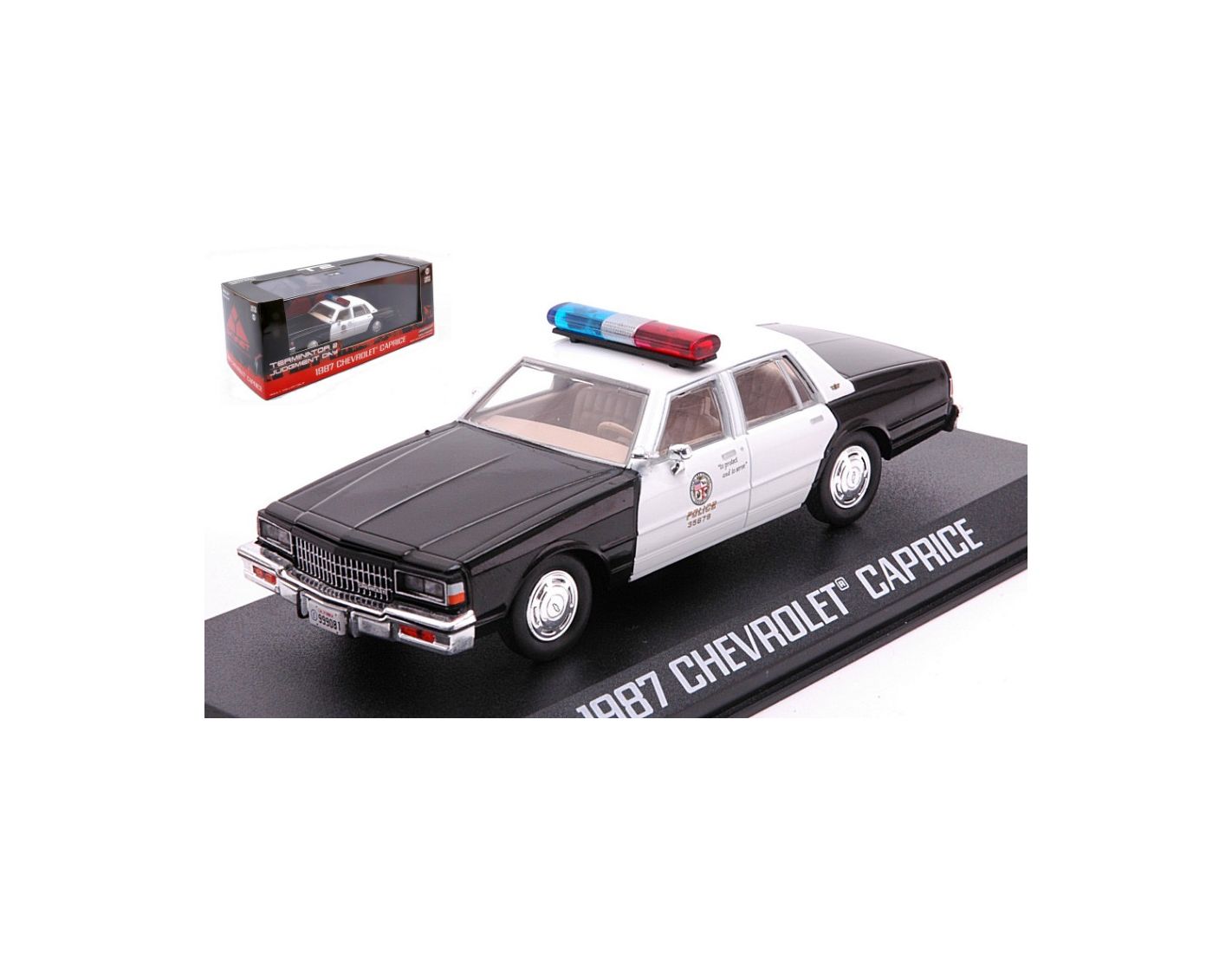 GREENLIGHT GREEN86582 CHEVROLET CAPRICE 1987 METROPOLITAN POLICE ...