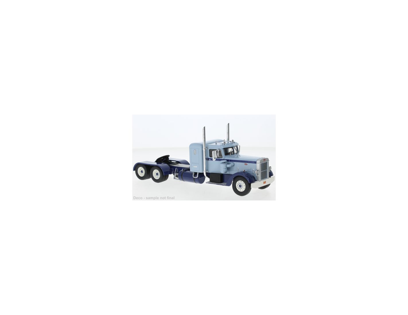 IXO MODEL TR133 PETERBILT 350 1952 BLUE 1:43 Modellino