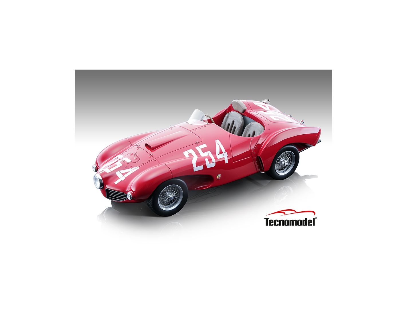 TECNOMODEL TMD18209D FERRARI 166 MM ABARTH N.254 BOLOGNA RATICOSA 1953 ...