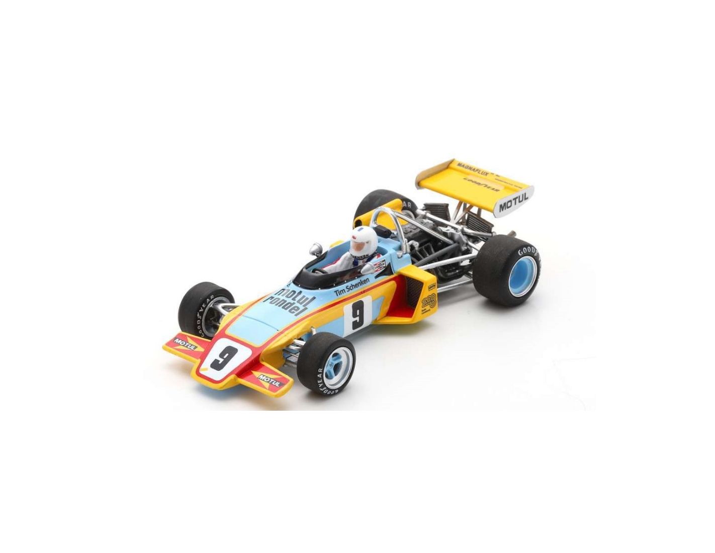 SPARK MODEL S7438 BRABHAM BT38 TIM SCHENKEN 1972 N.9 WINNER HOCKENHEIM ...